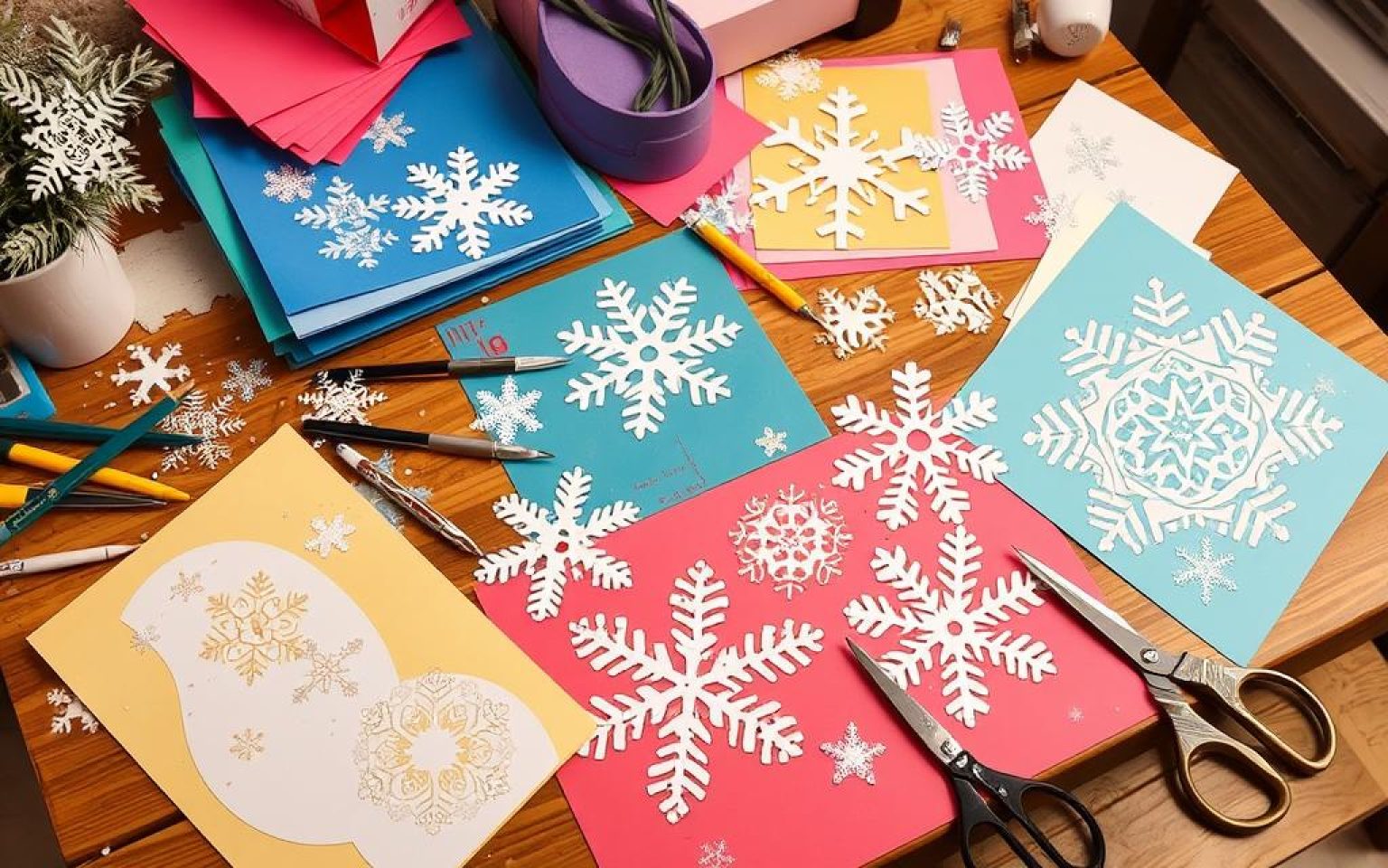 How To Make 3D Snowflakes: 7 Easy Steps For Beginners